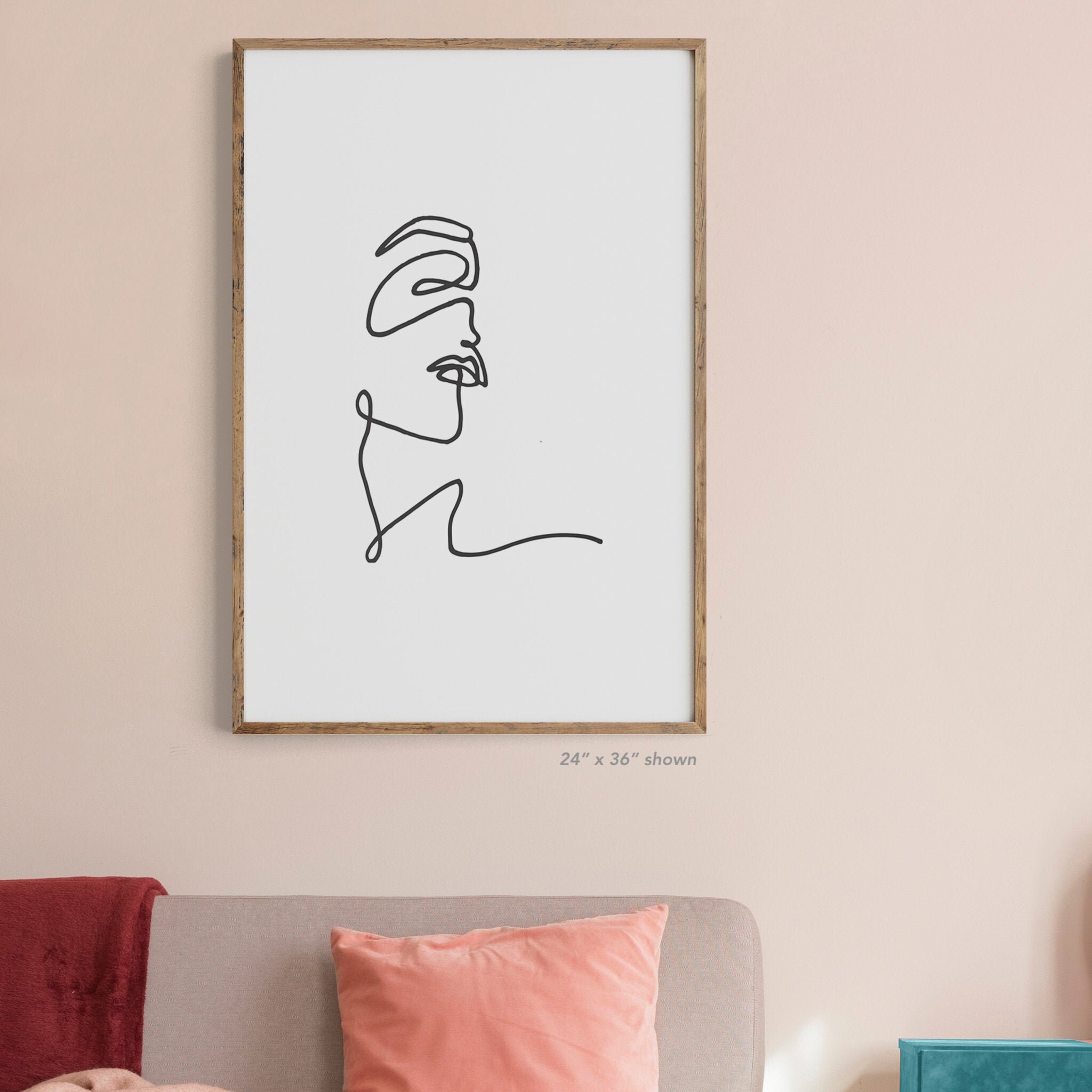 Face Drawing Outline Profile