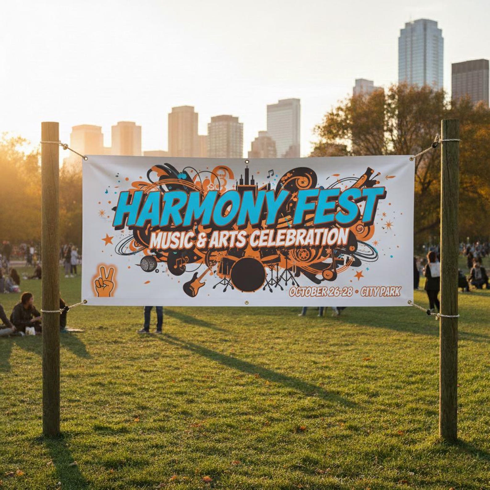 Custom Vinyl Banner – Durable Outdoor Sign With Free Grommets, Full ...