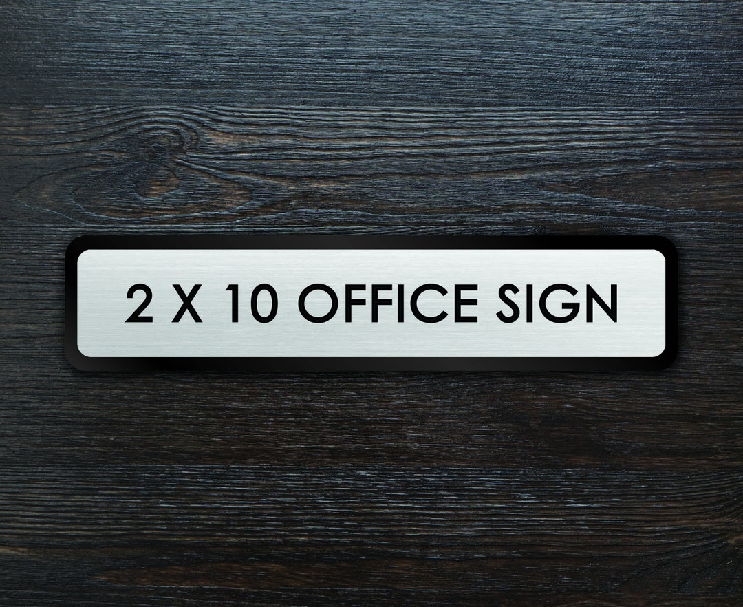 Custom Office Sign – Business Logo Sign – Personalize Office Sign for ...
