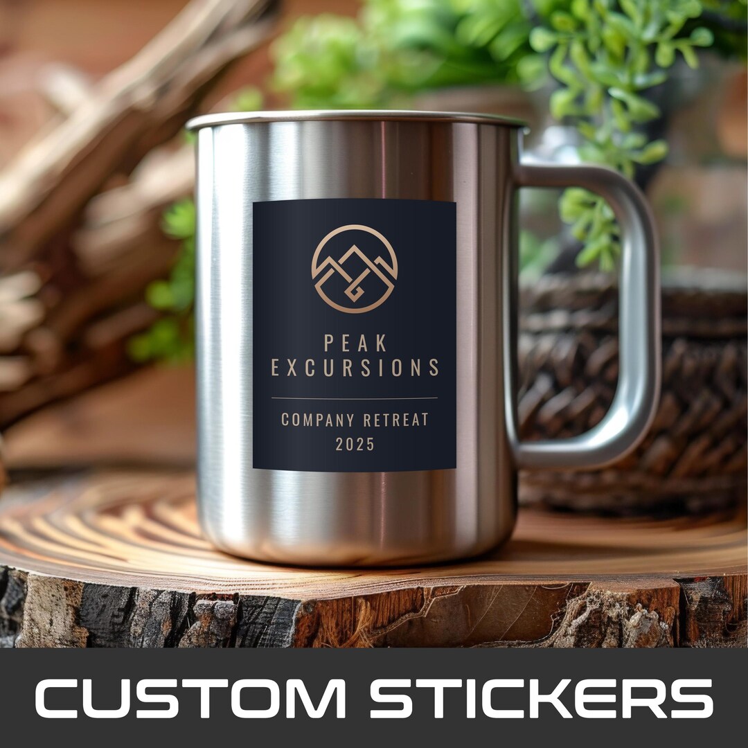 Custom Vinyl Stickers - Send Us Your Logo or Artwork - Waterproof ...