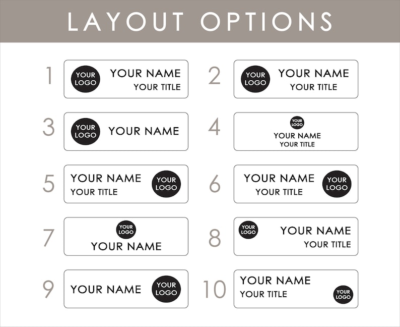 Personalized Metallic Name Badges: Professional Employee ID Tags With ...