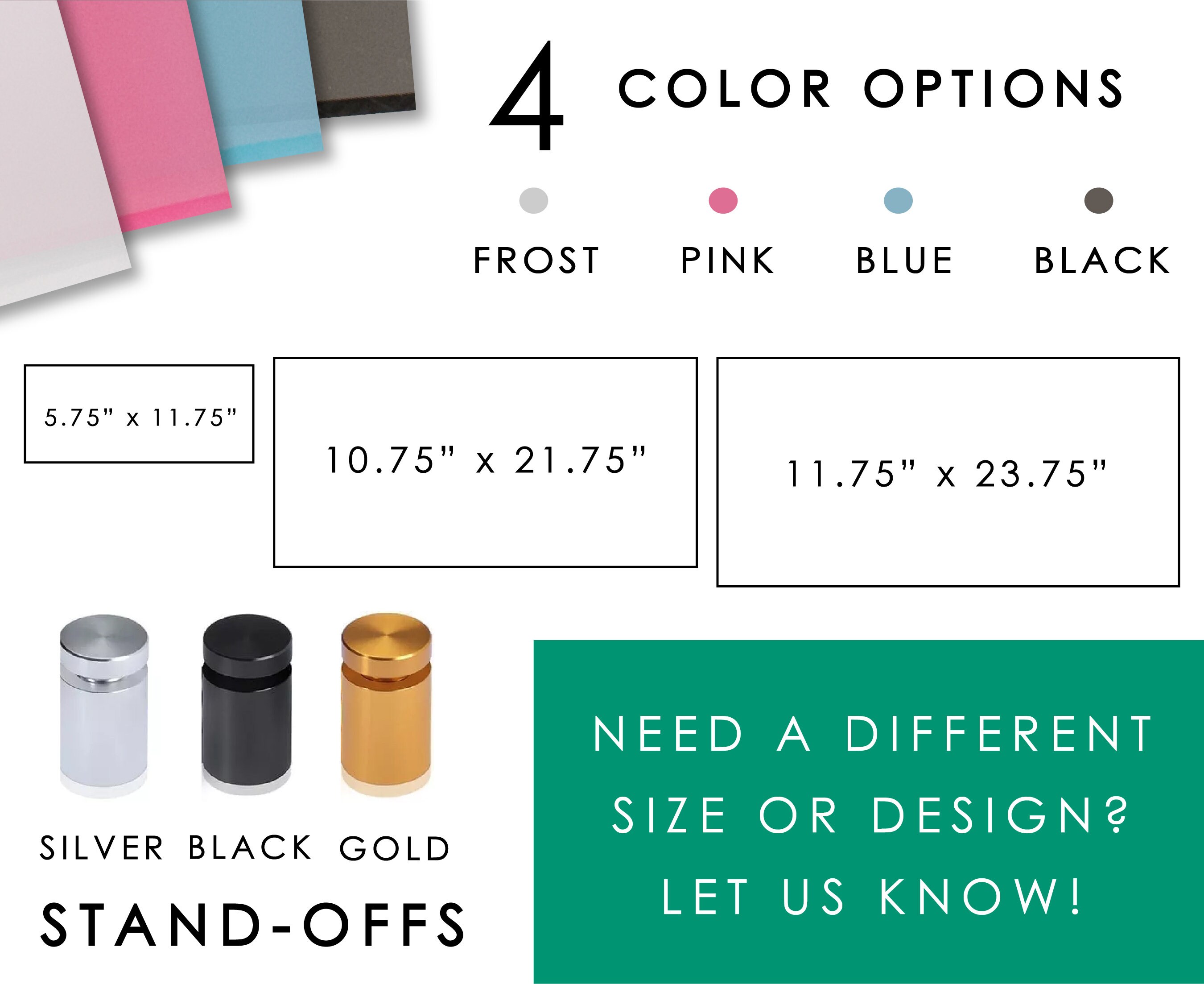 Custom Acrylic Business Sign Transparent Sign for Wall - Etsy