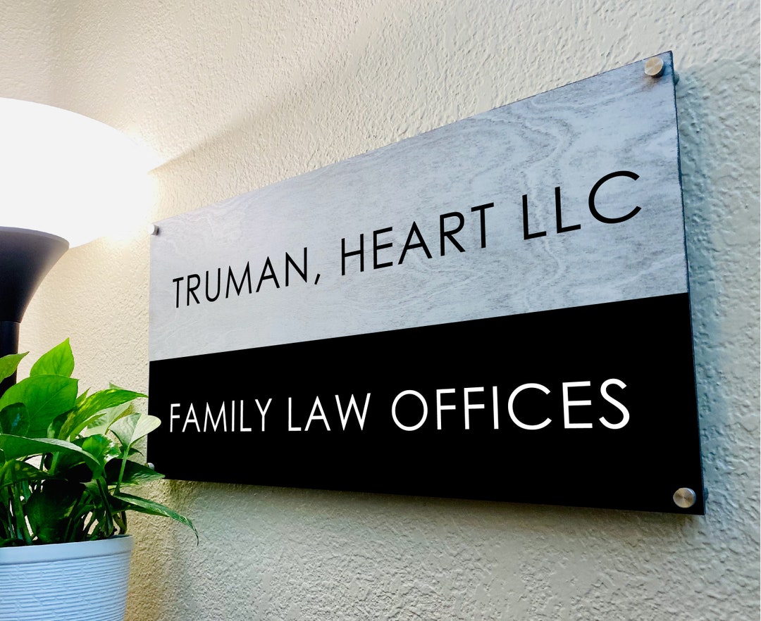 Custom Business Sign | REAL WOOD | Busines Logo Sign | Business Gift ...