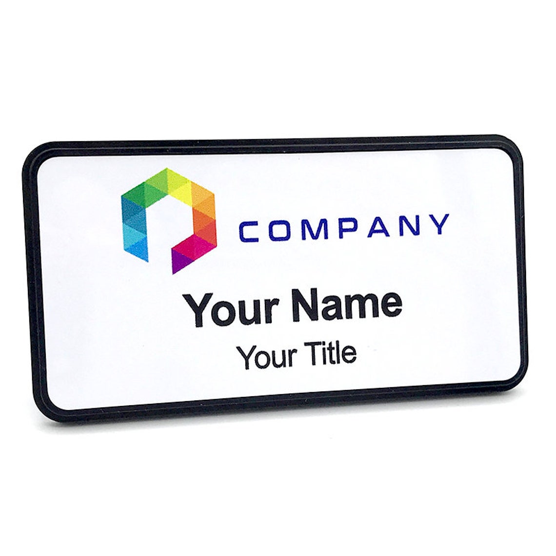 EMPLOYEE COMPANY or Office Name BADGES for Work, Personalized Company ...