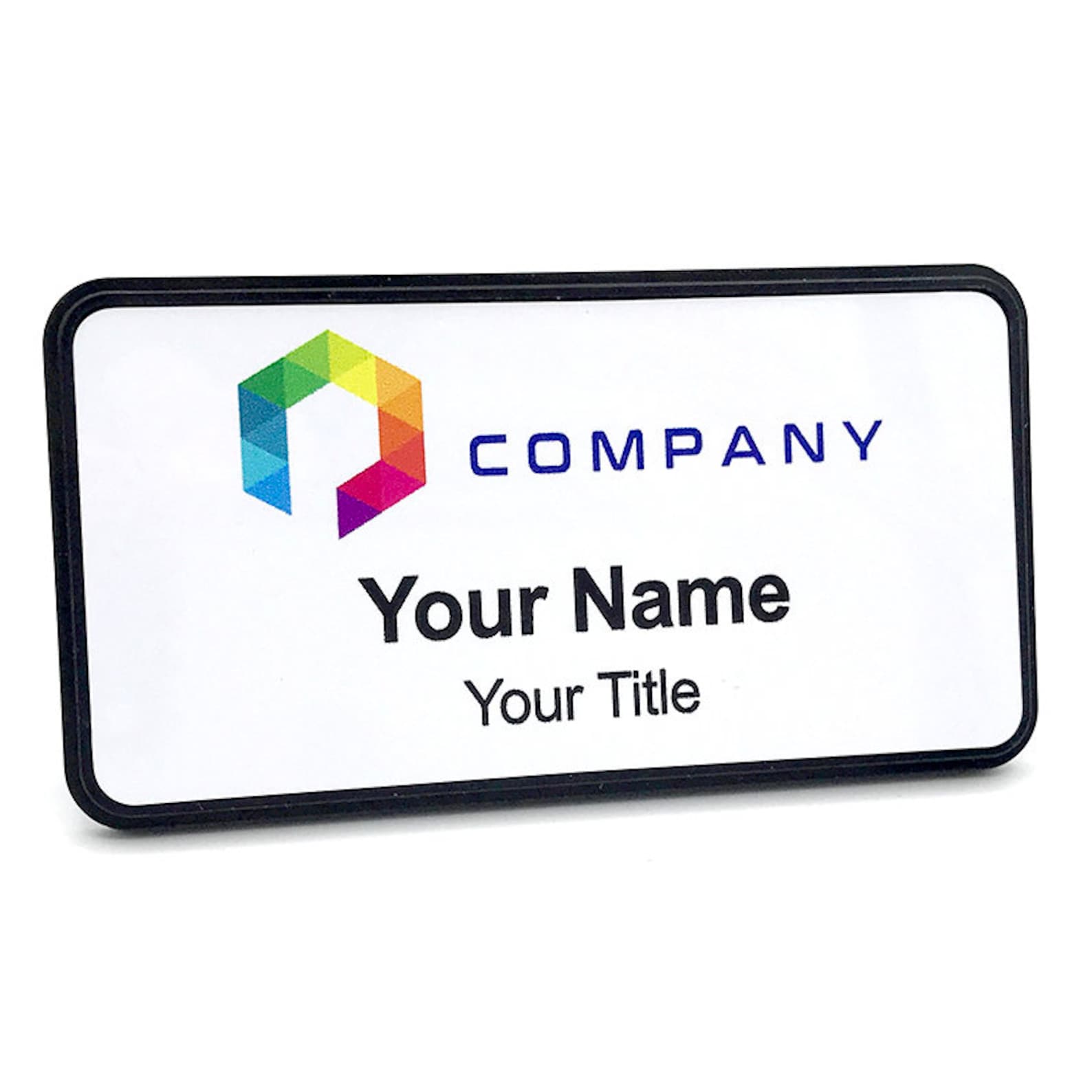 EMPLOYEE COMPANY or Office Name BADGES for Work, Personalized Company ...
