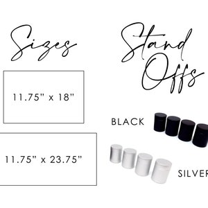 Custom Dry Erase Board | Clear Menu Board | Transparent Meal Planner ...