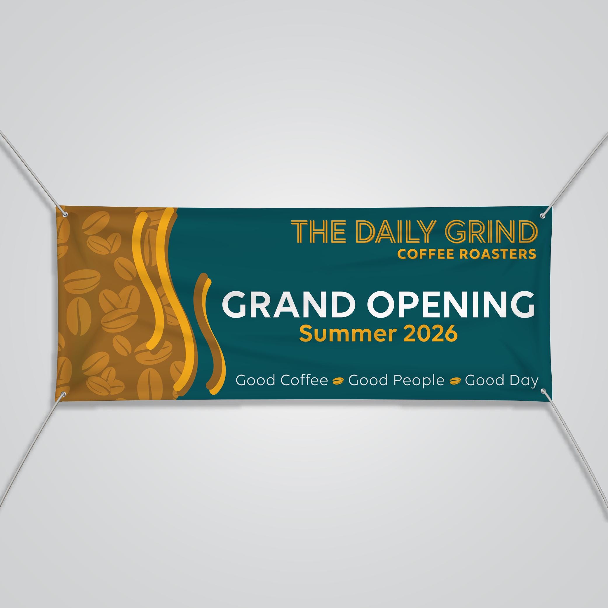 Custom Vinyl Banner – Durable Outdoor Sign With Free Grommets, Full ...