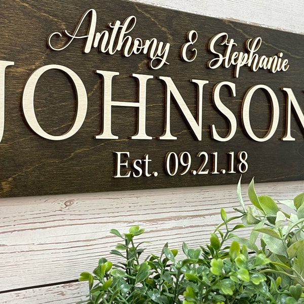 Natural Wood Sign - Etsy