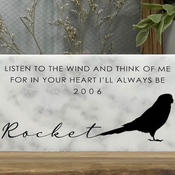 Bird Memorial - Etsy