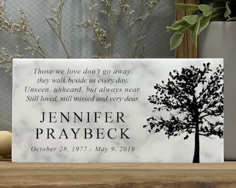 Tree Memorial Stone - Etsy