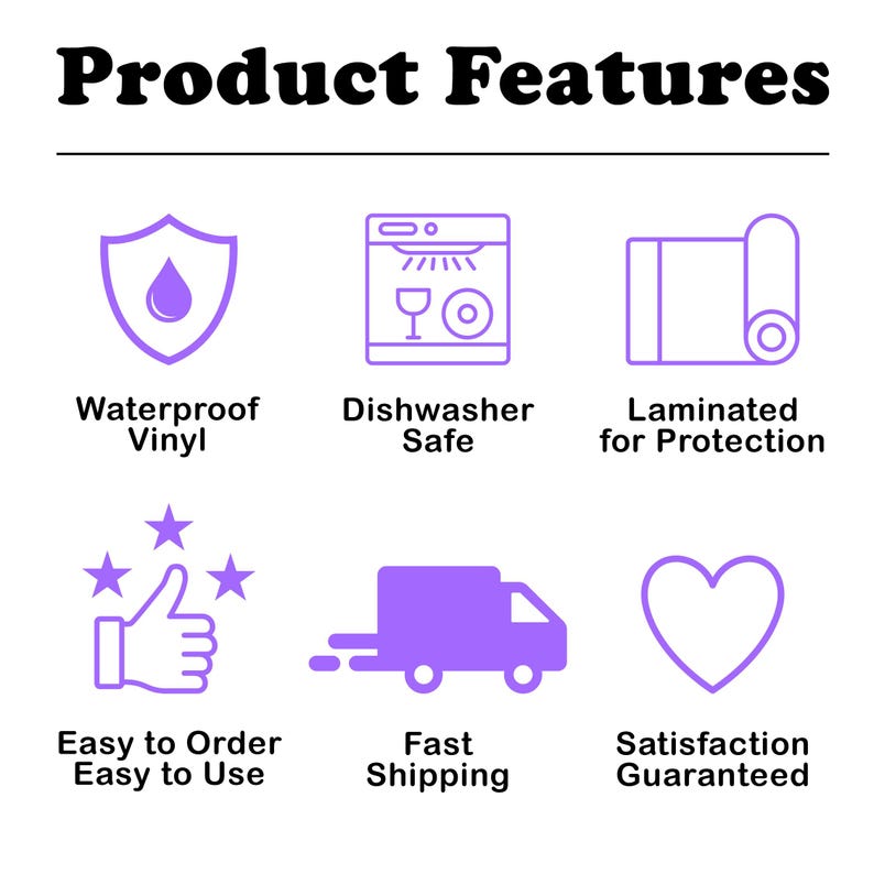 Custom Vinyl Stickers - Send Us Your Logo or Artwork - Waterproof ...