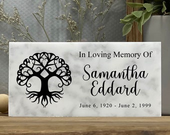 Custom Memorial Stone Marble Sister Daughter Friend - Etsy