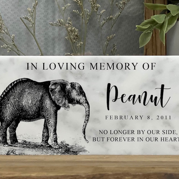 Stone Elephant - Etsy