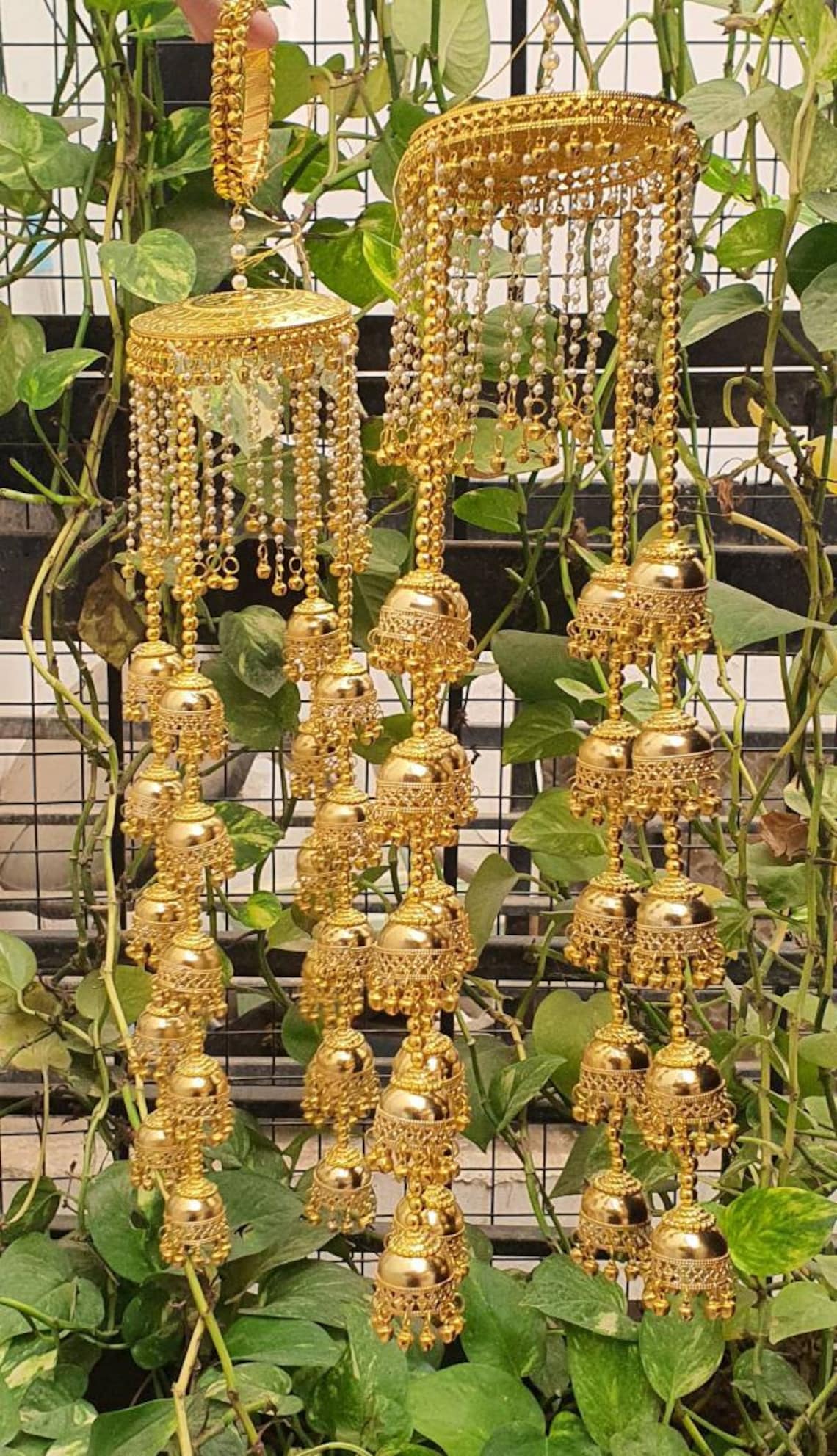 Handcrafted Heavy Bridal Kaleere Kalire Pair..with Golden - Etsy