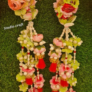 Handcrafted Heavy Bridal Kaleere Kalire Pair Flower Kalire - Etsy