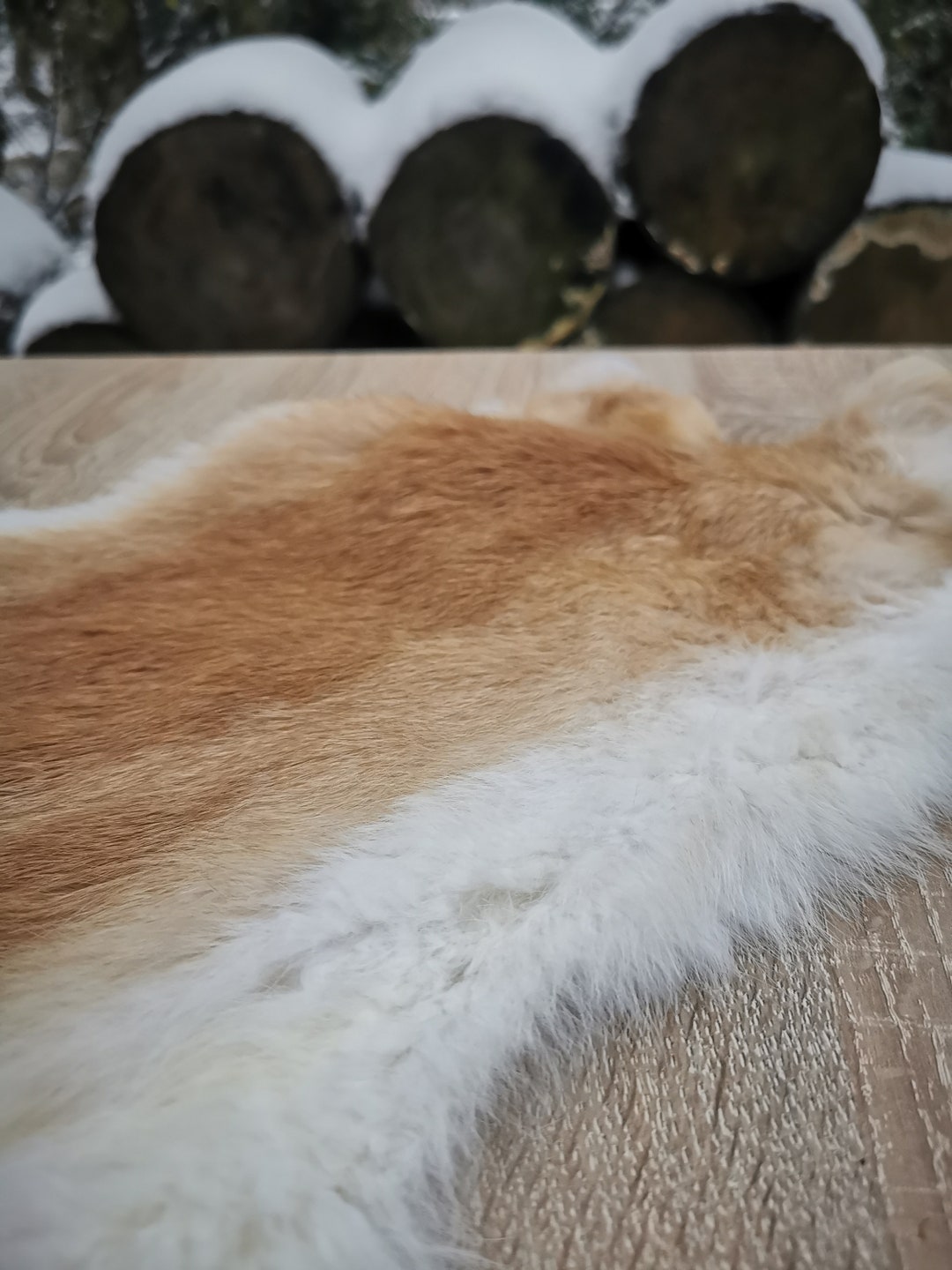 Brown-red Soft Rabbit Fur Natural Fur Colors Natural Fur Animal Fur Fur ...