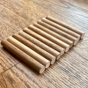 Hickory Dowels for Arts and Crafts - Etsy
