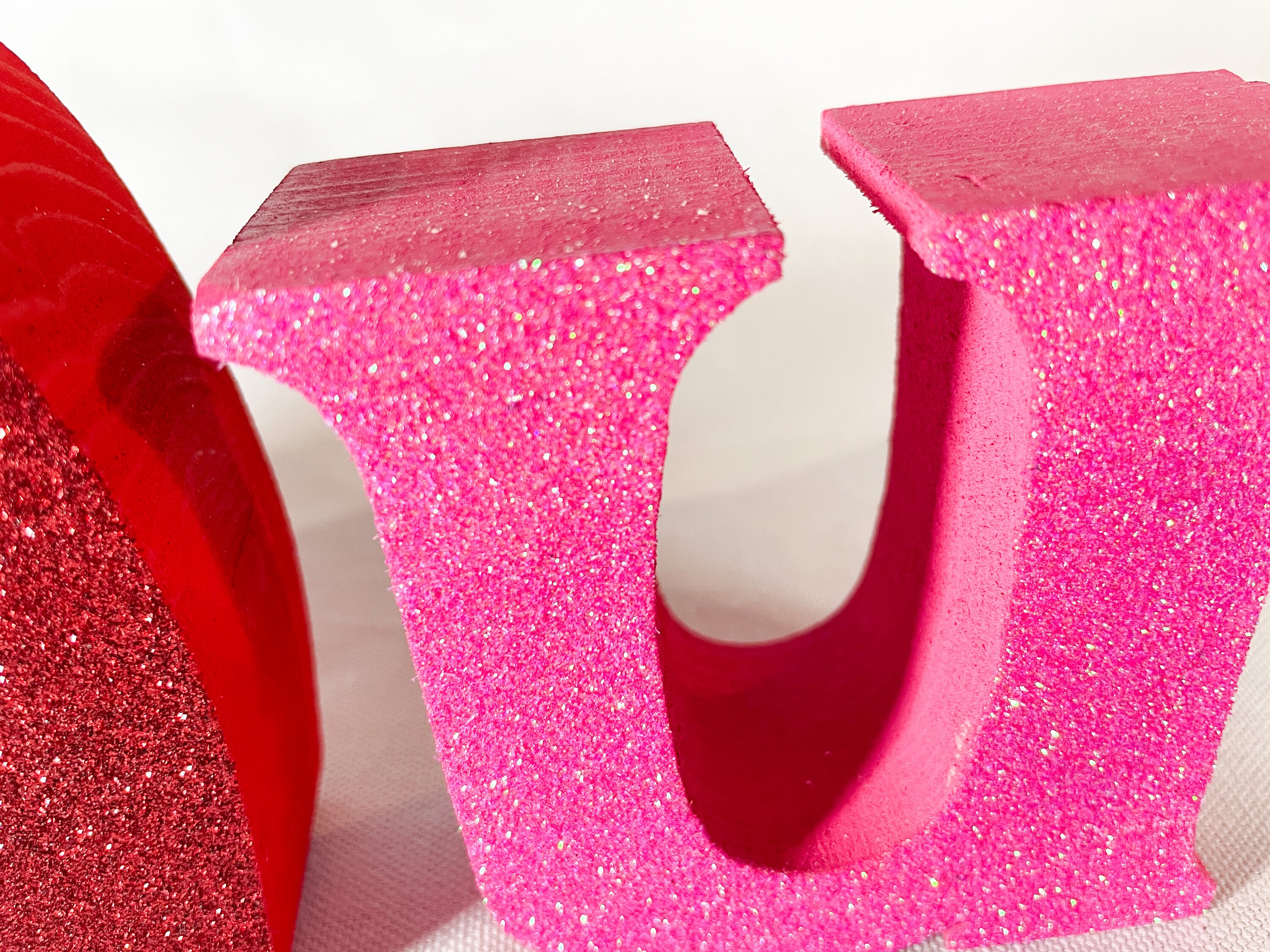 I Love You Letters, I Heart You Letters, Valentines Decor - Etsy