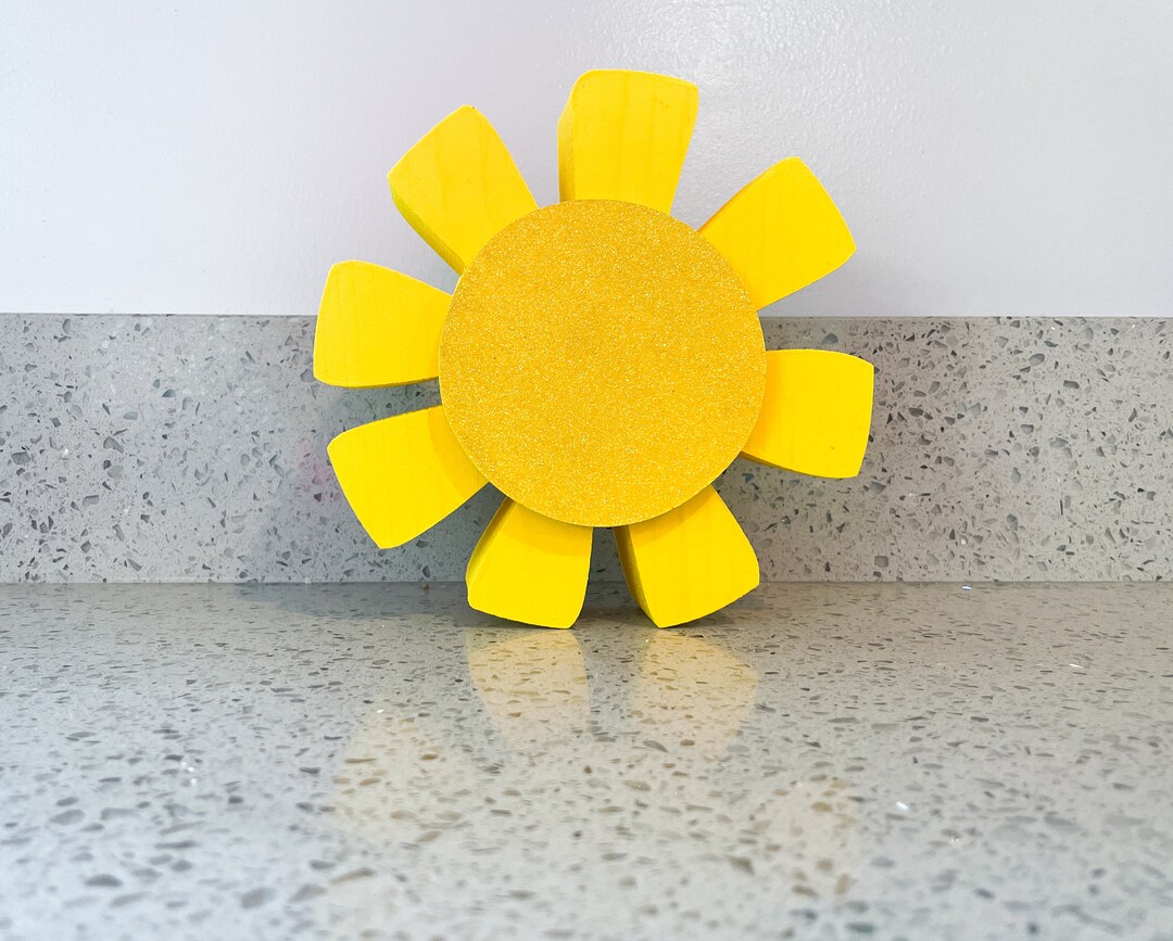 Large Wooden Sun Cutout, Tiered Tray Decor, Summer Tiered Tray Decor ...