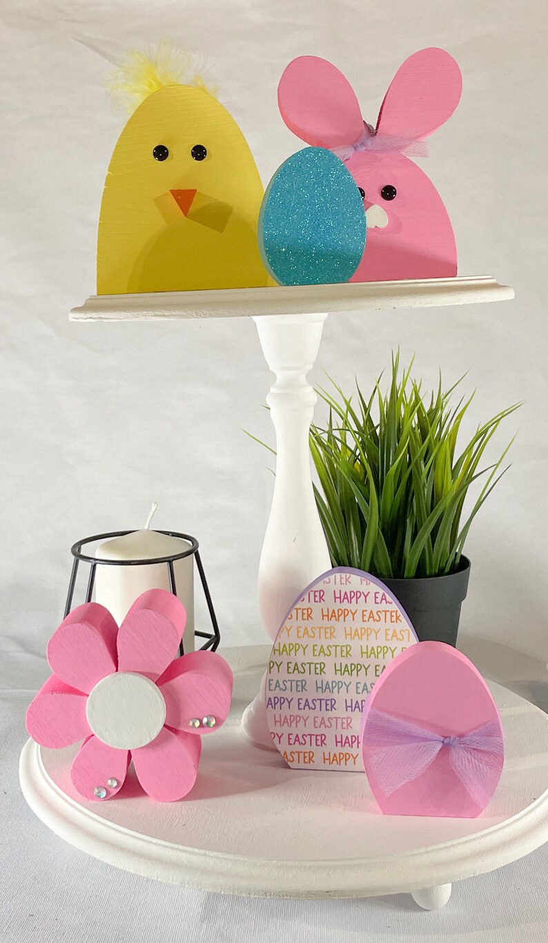 Spring Flower Cutout, Daisy Cutout, Easter Decor, for Tiered Tray ...