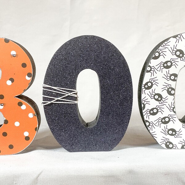 Boo Letters - Etsy