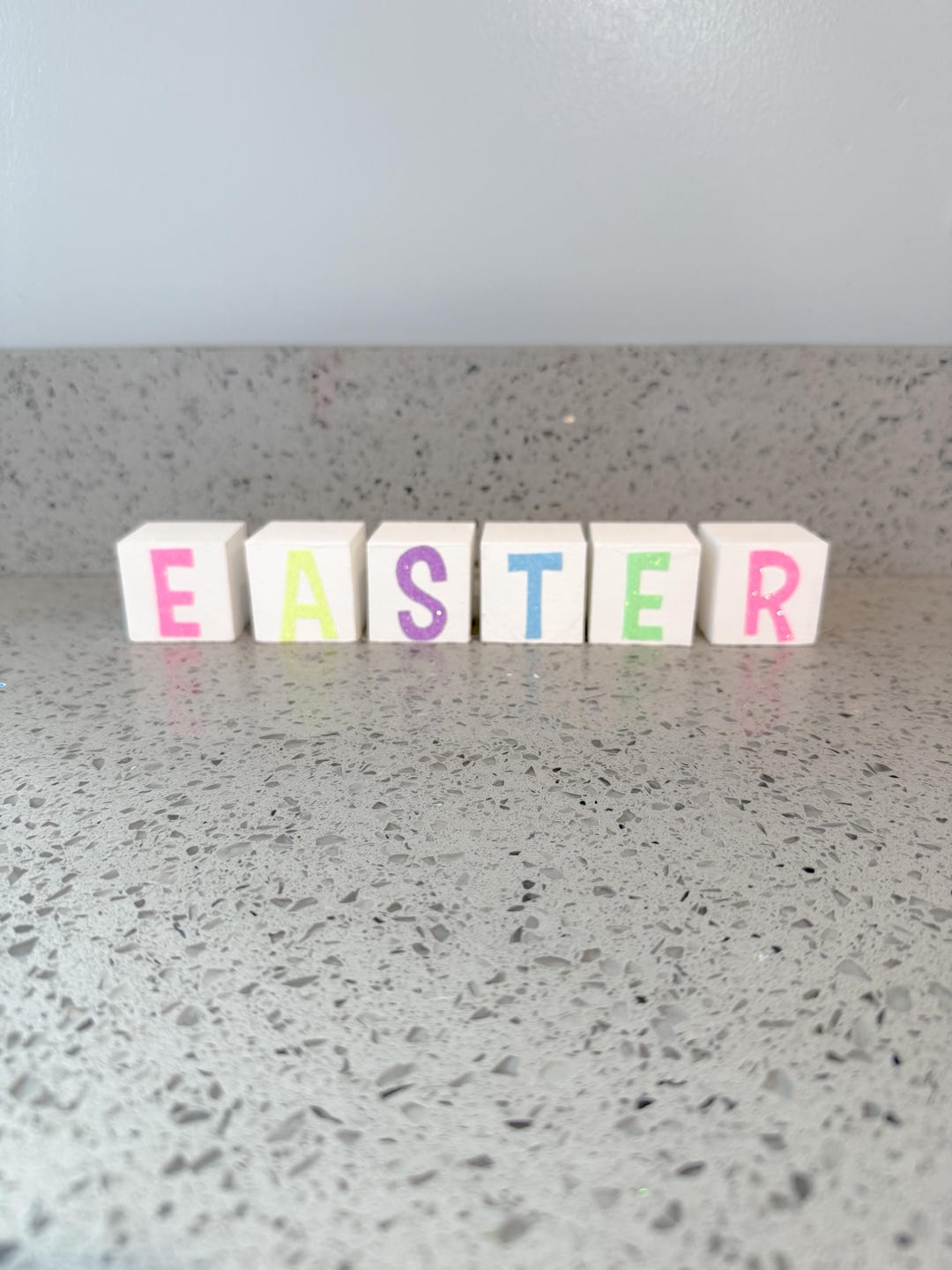 Mini Easter Blocks, Easter Decor, Spring Decor - Etsy
