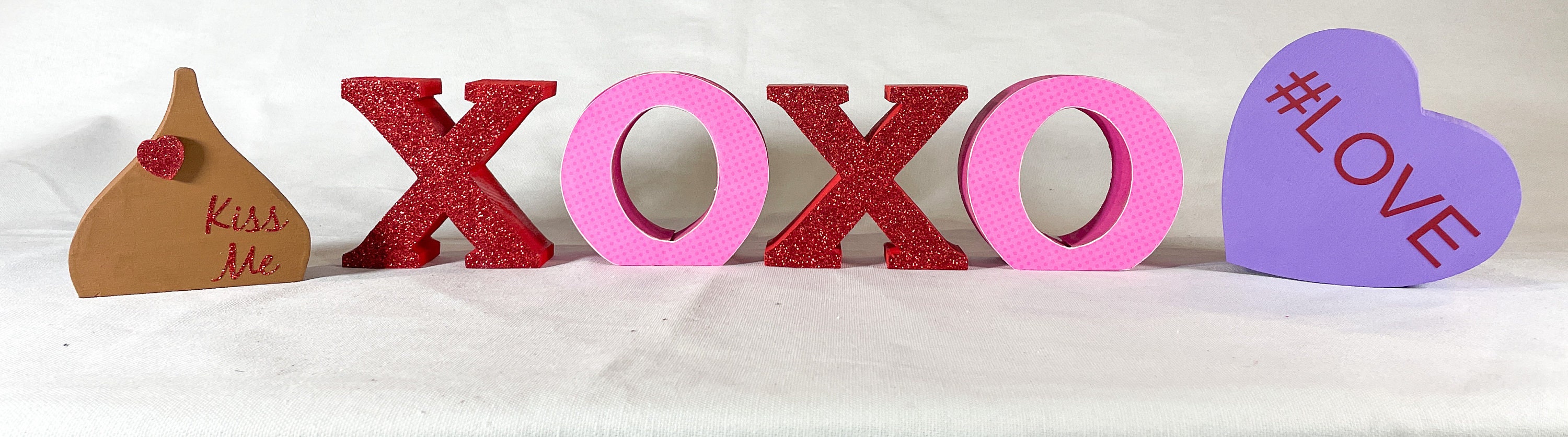 Chocolate Kiss Cutout, Wooden Chocolate Kiss Cutout, Valentines Decor ...