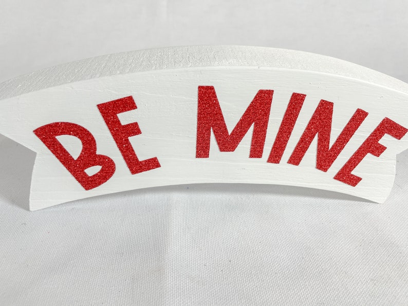 Be Mine Banner Cutout, Valentines Decor, Valentine's Day Decor - Etsy