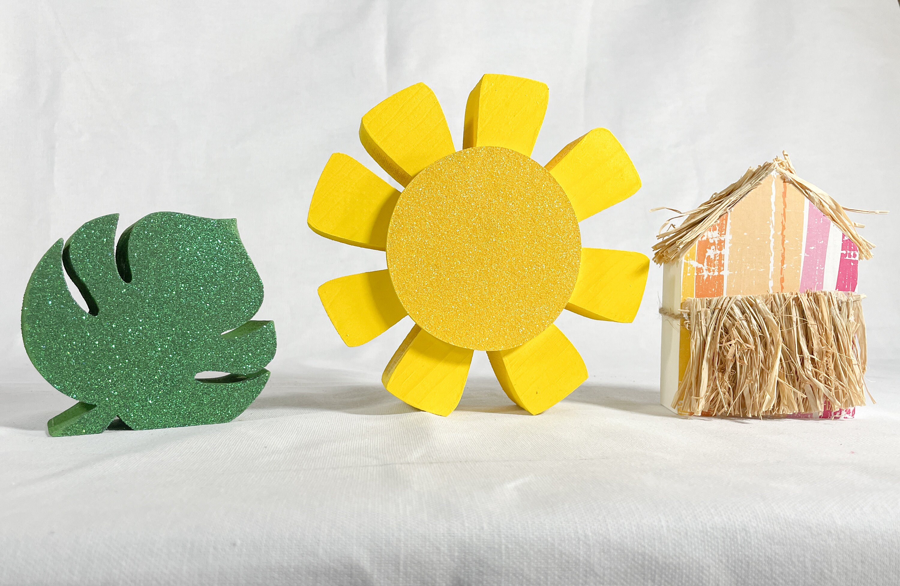 Large Wooden Sun Cutout, Tiered Tray Decor, Summer Tiered Tray Decor ...