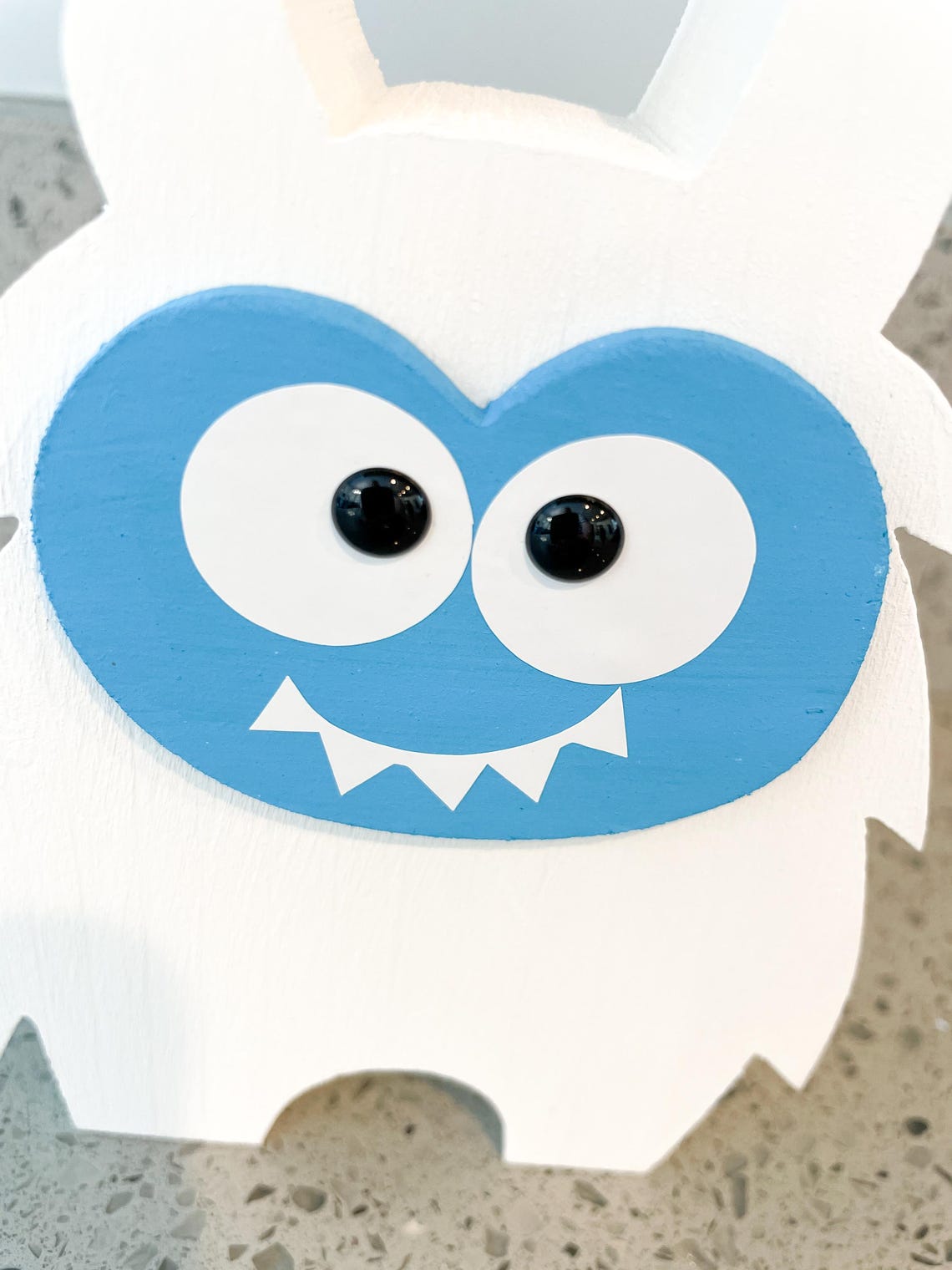 Yeti Cutout, Winter Decor - Etsy