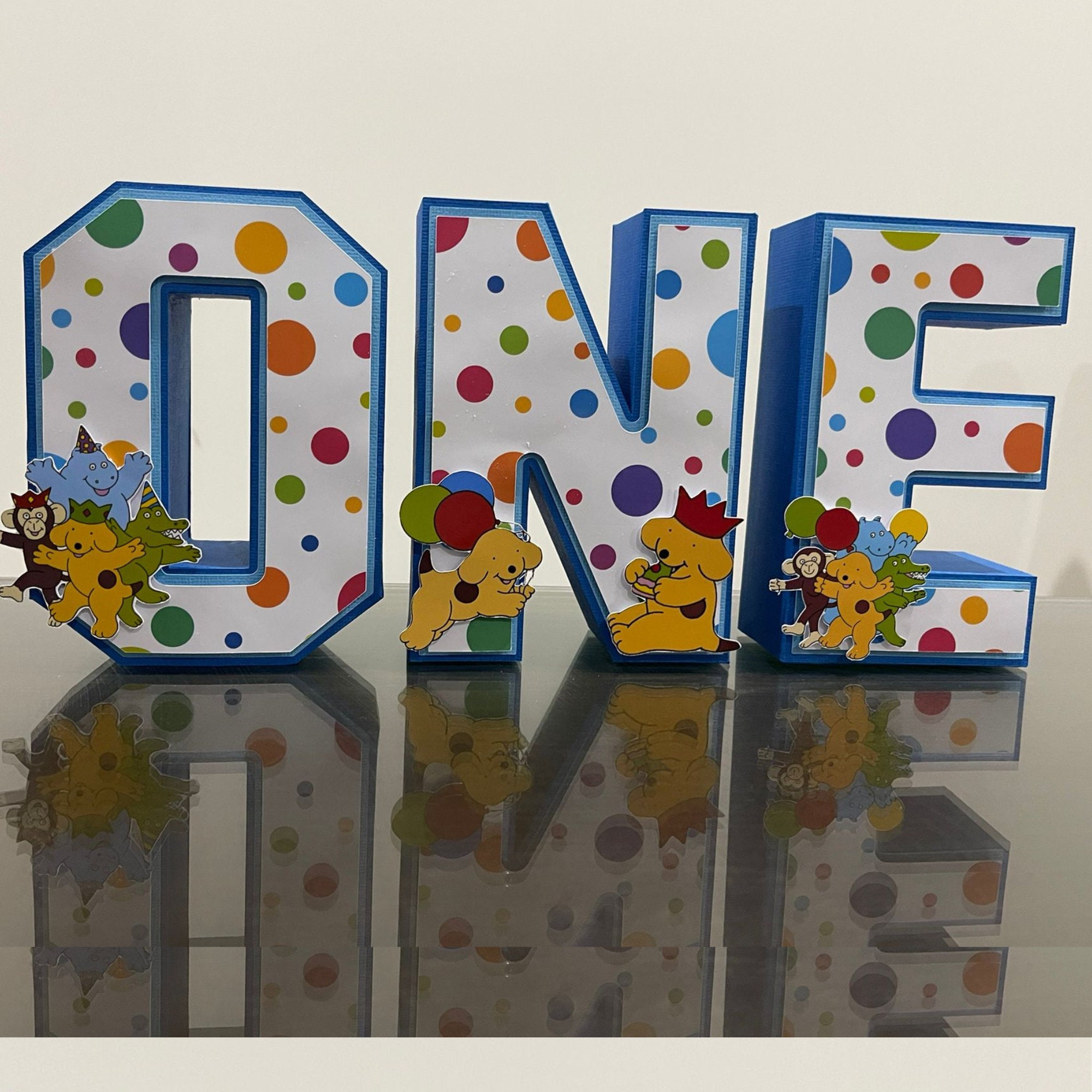 Spot the Dog Inspired 3D Letters | Spot | Custom 3D Letters | Birthday ...