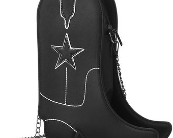 Cowboy Boot Purse - Etsy