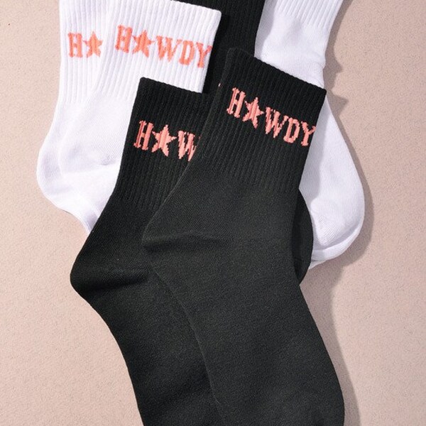 Western Cowboy Socks - Etsy