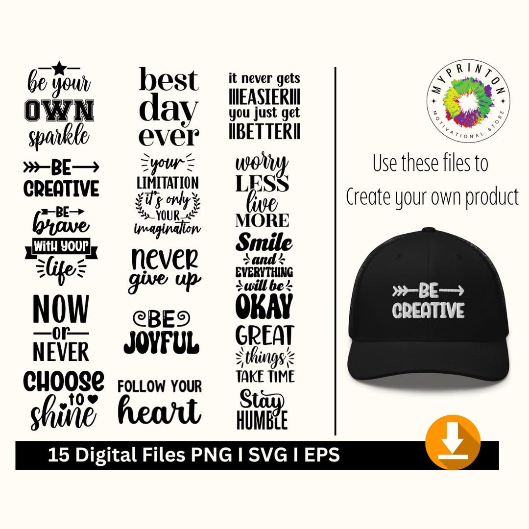 15 Motivational Quotes Inspirational Positive Encouraging Digital ...