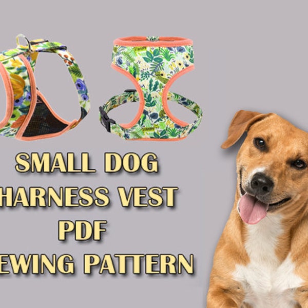 Dog Harness Pattern - Etsy