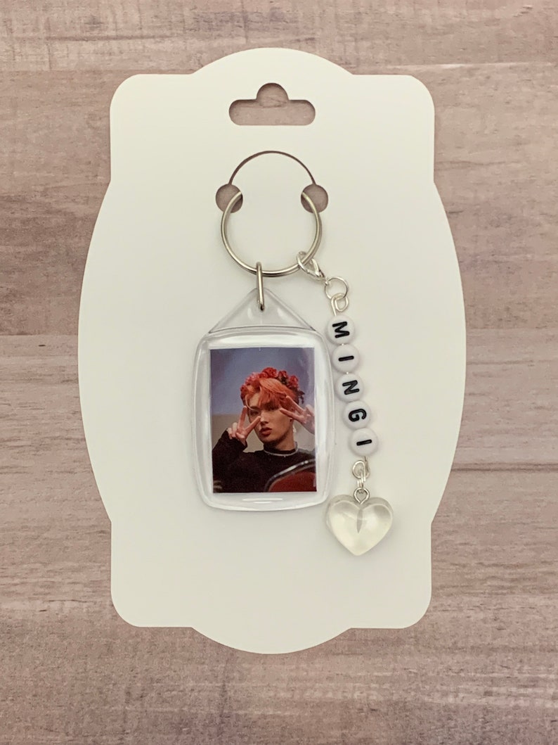ATEEZ Photo Keychains - Etsy