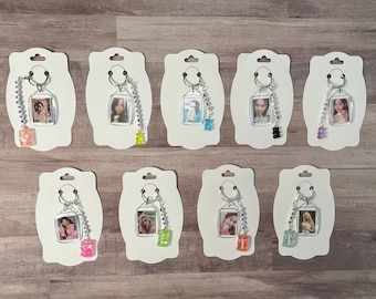 Twice Keychains K-pop Keychains Kpop Photo Keychains Double Sided ...