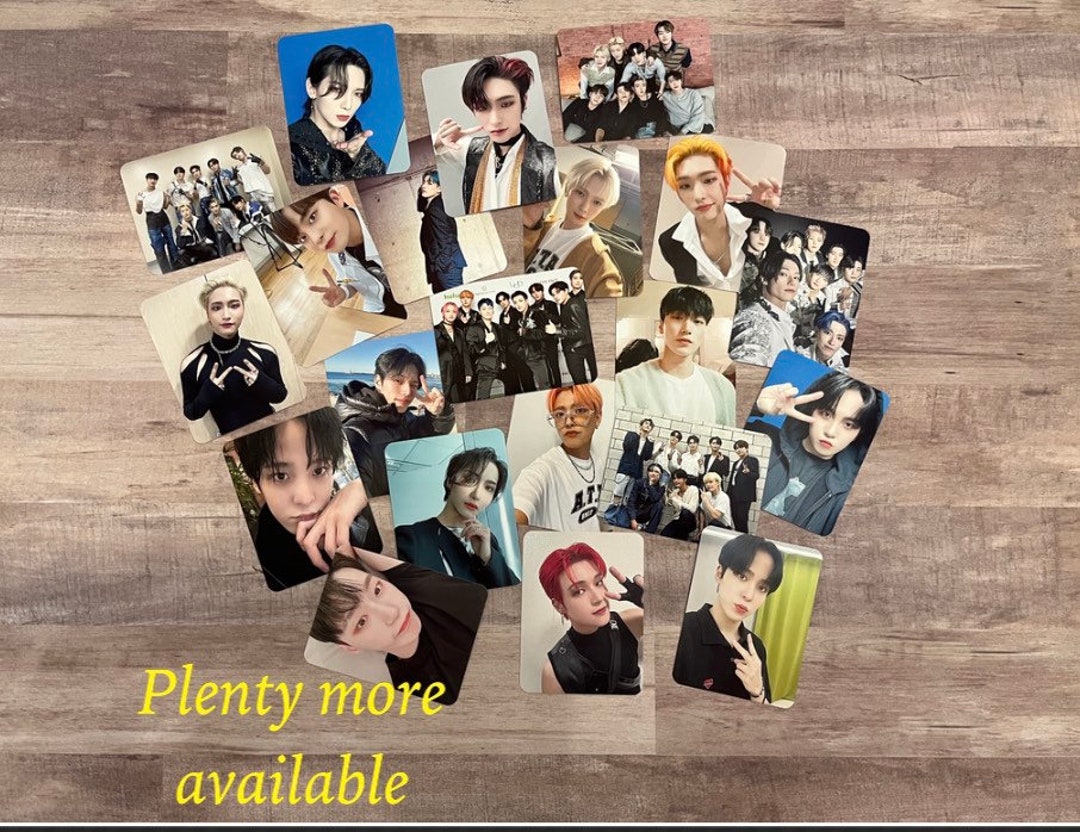 ATEEZ Photo Cards Unofficial - Etsy