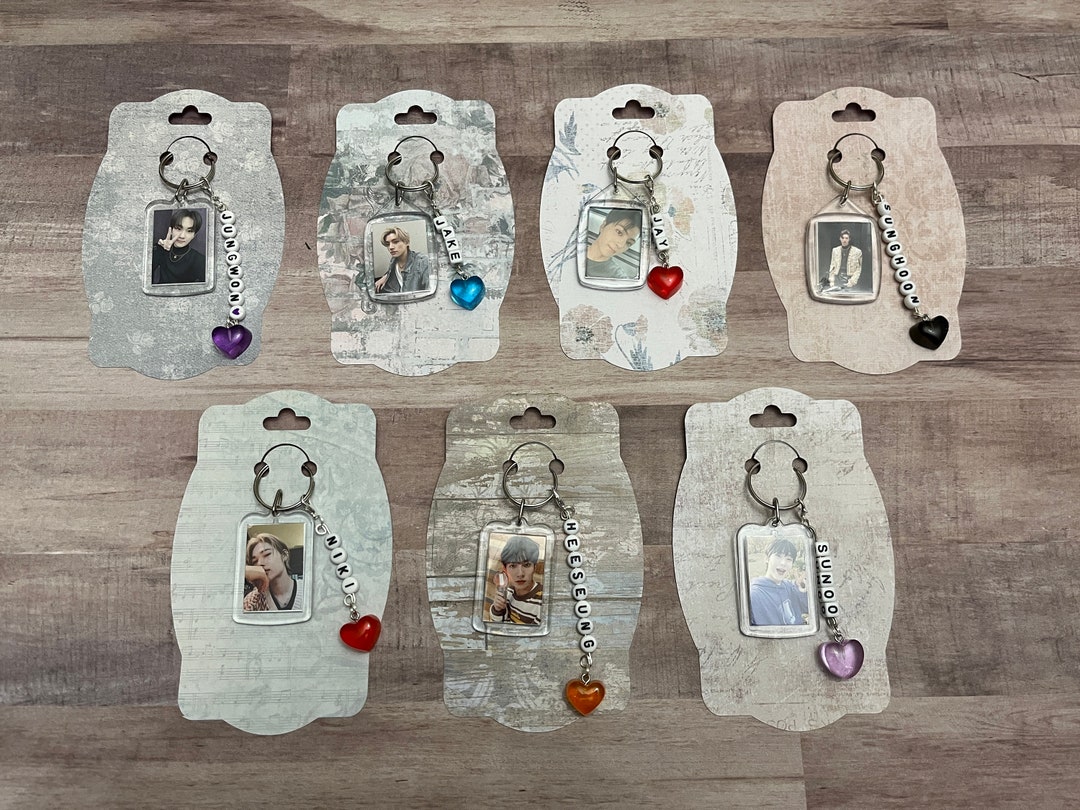 Enhypen Photo Keychains - Etsy