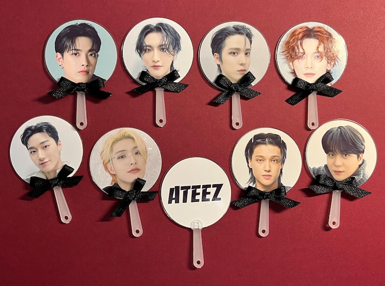 ATEEZ Mini Picket Keychains - Etsy