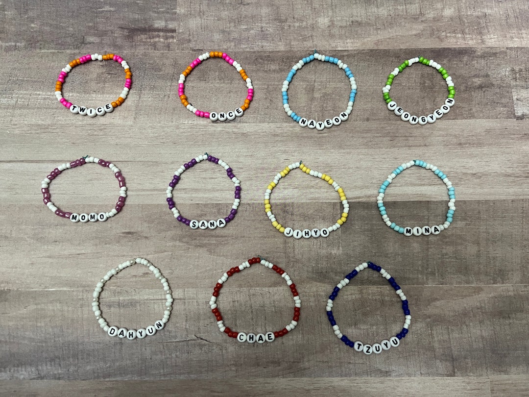 Twice Member/group Bracelets - Etsy