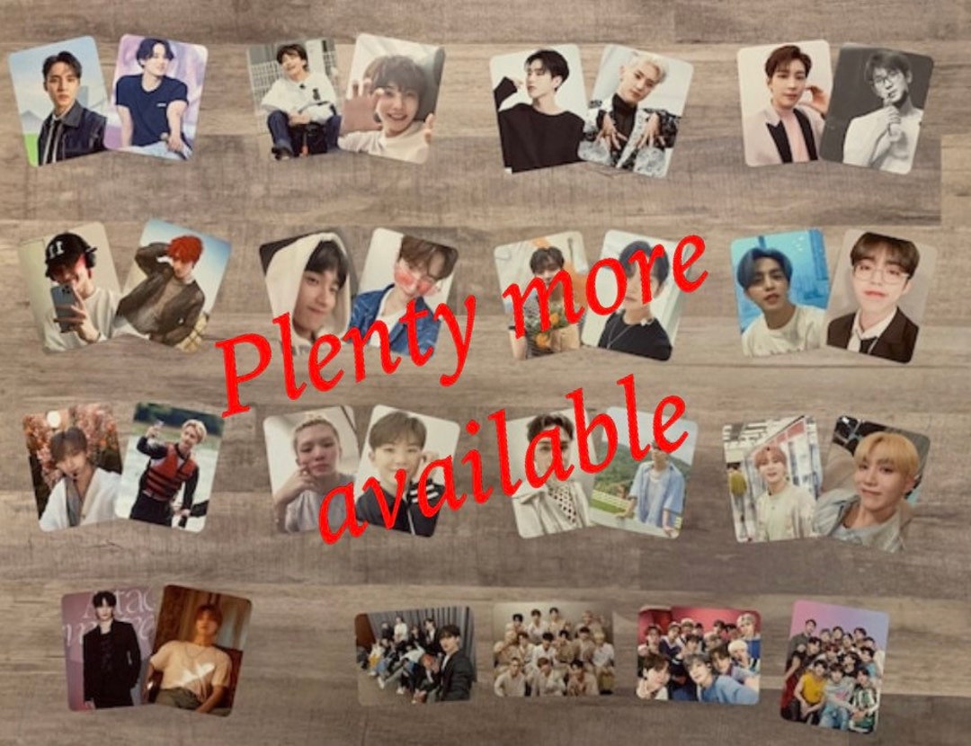 Seventeen Photo Cards Unofficial - Etsy
