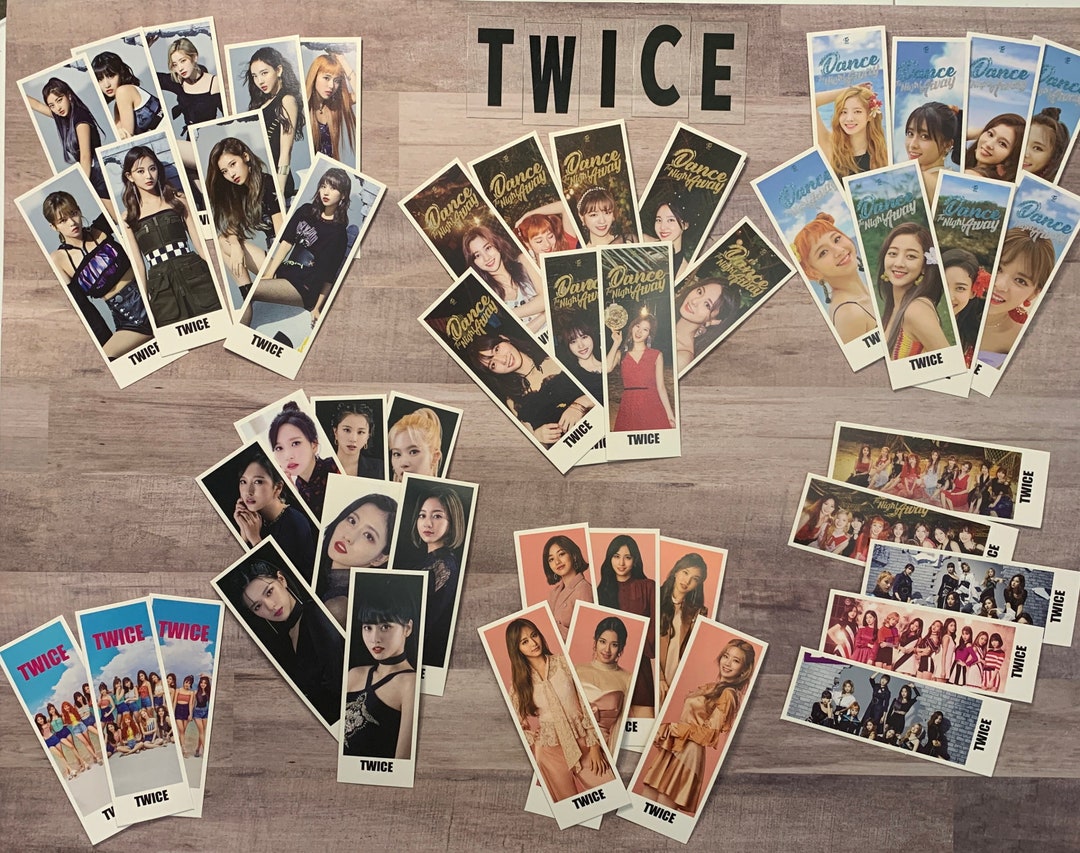 Twice Bookmarks - Etsy