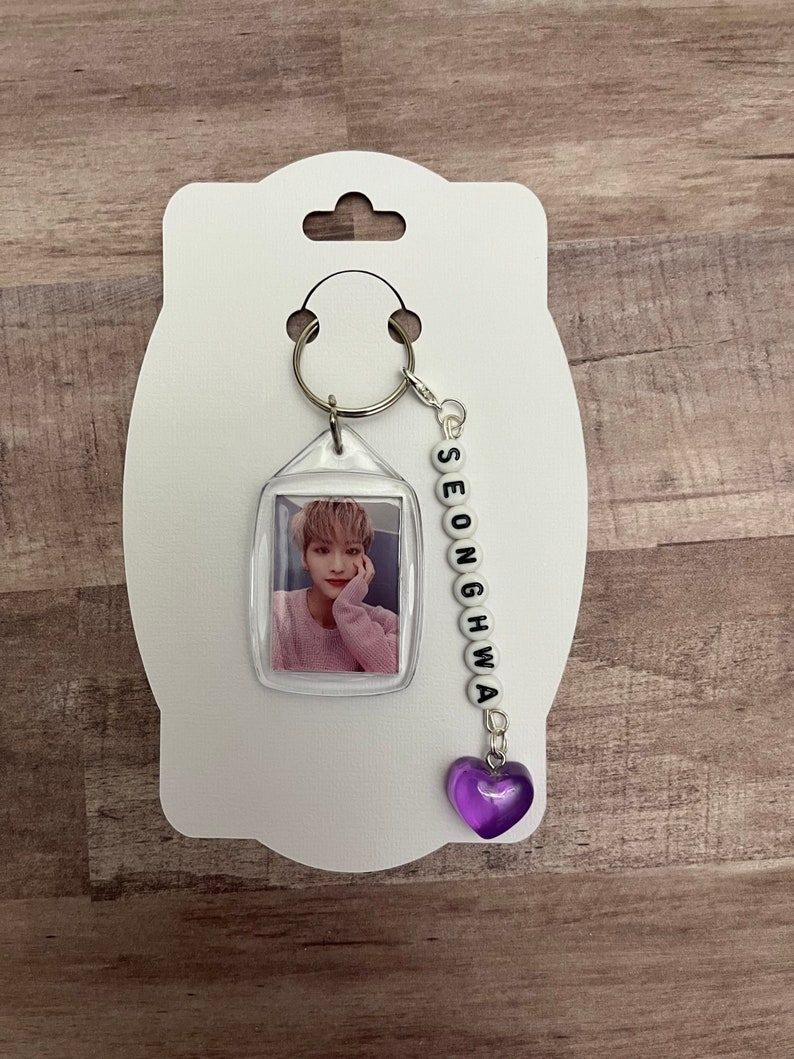 ATEEZ Photo Keychains - Etsy