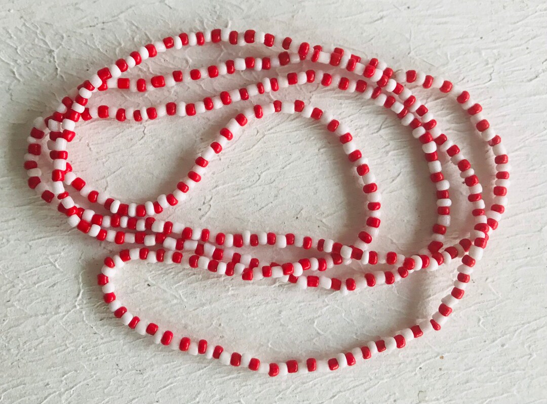 Eleke shango, collier chango, collier orisha yoruba, santeria shango ...