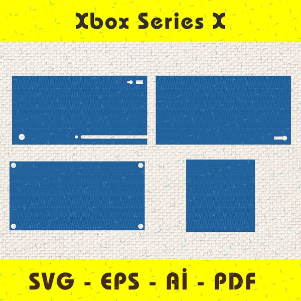 Xbox Series X Cricut Templates - Etsy