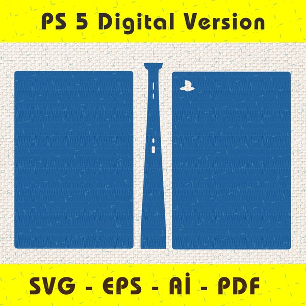 Ps5 Skin Template - Etsy