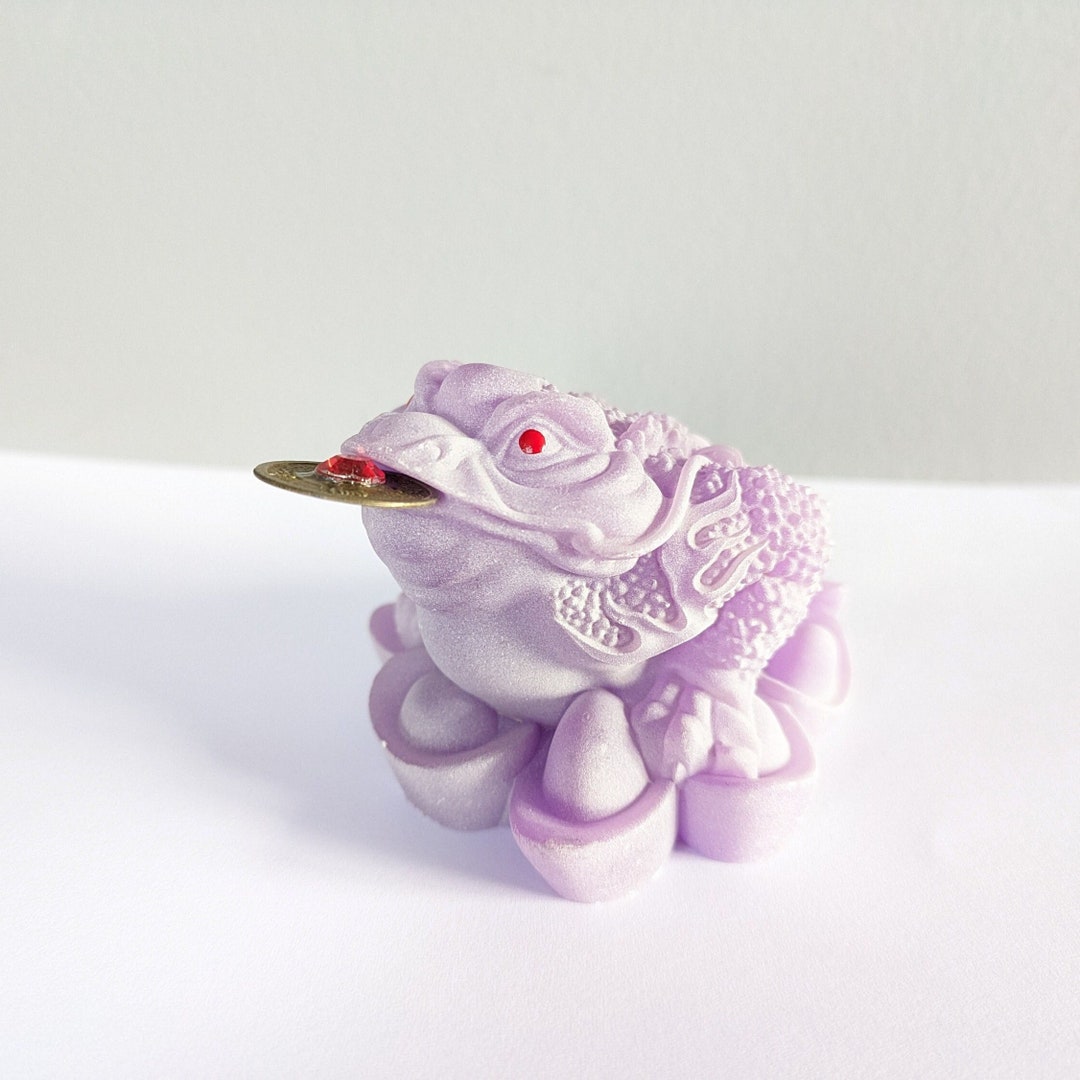 Polyresin Money Toad. Feng Shui - Etsy