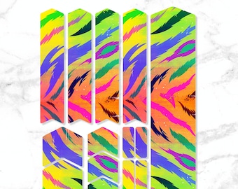 Bicycle Frame Protector Decals Set 14 Pcs / Mtb Protection Guard ...