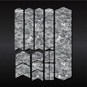 Bicycle Frame Protector Decals Set 14 Pcs / Mtb Protection Guard ...